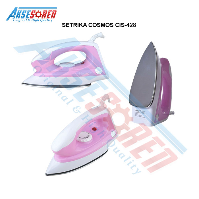 Jual Setrika Pakaian Cosmos [400 Watt] / Setrika Stainless Stel ...