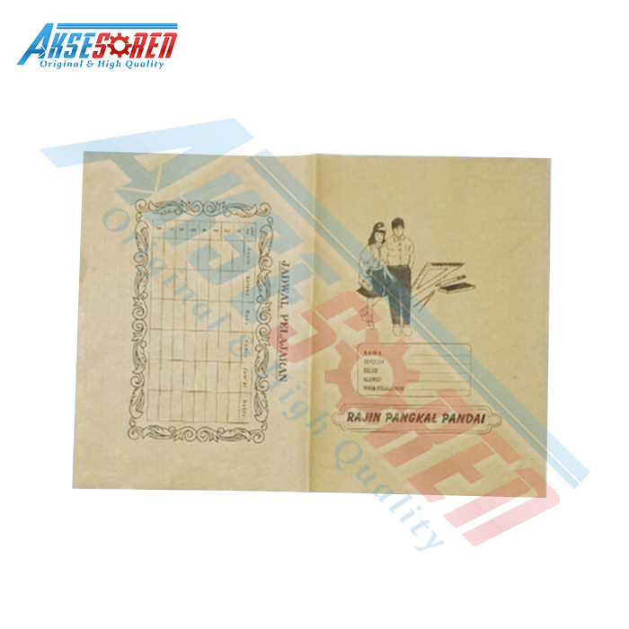 Jual Sampul Buku Tulis Sekolah [1 Lembar Kwarto] Kertas Sampul